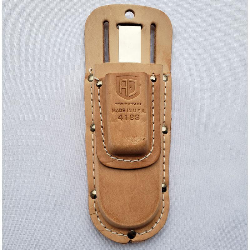 Pruner Holster With Stone Pocket with A&J Logo - A&J Vineyard Supply Inc.
